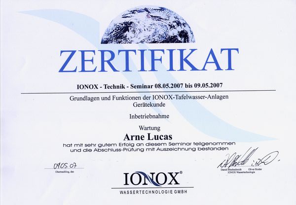 Sauerstoff Wartung und Reparatur